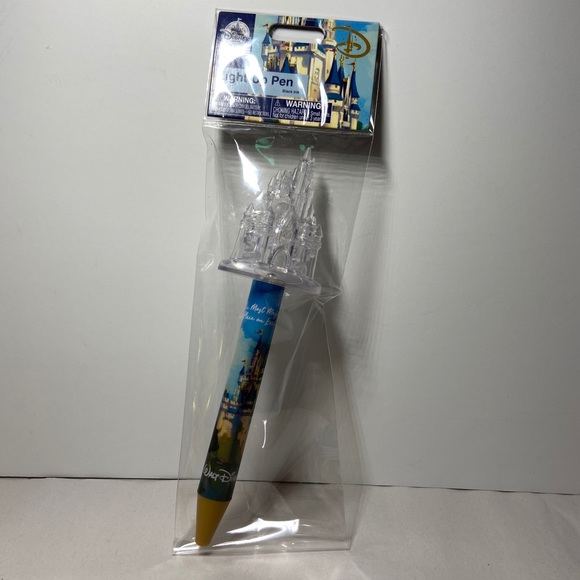 Disney | Office | Walt Disney World Castle Light Up Pen | Poshmark
